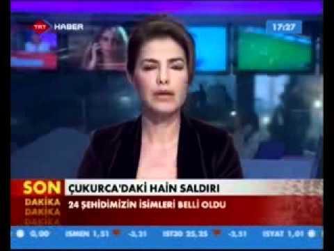 TRT Haber spikerinin zor anları