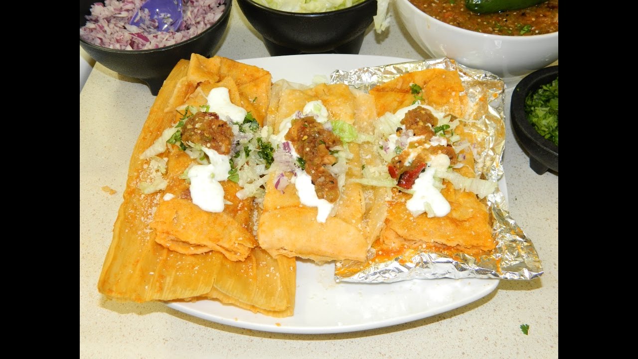 TACOS ENTAMALADOS ROJOS PARA NEGOCIO - YouTube