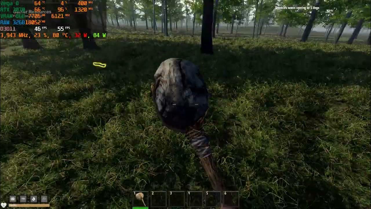 ASUS TUF A15 RTX 3070 Valhalla Path Survival - YouTube