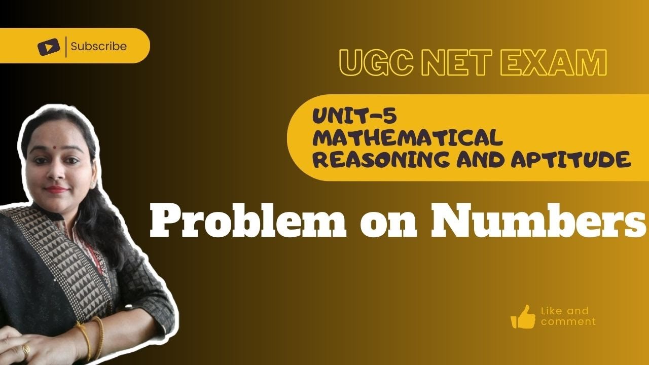 Problem On Numbers I Mathematics I Unit 5 I Lecture 15 I Ugc Net Exam I Tanu Mam I Ugc Plugin