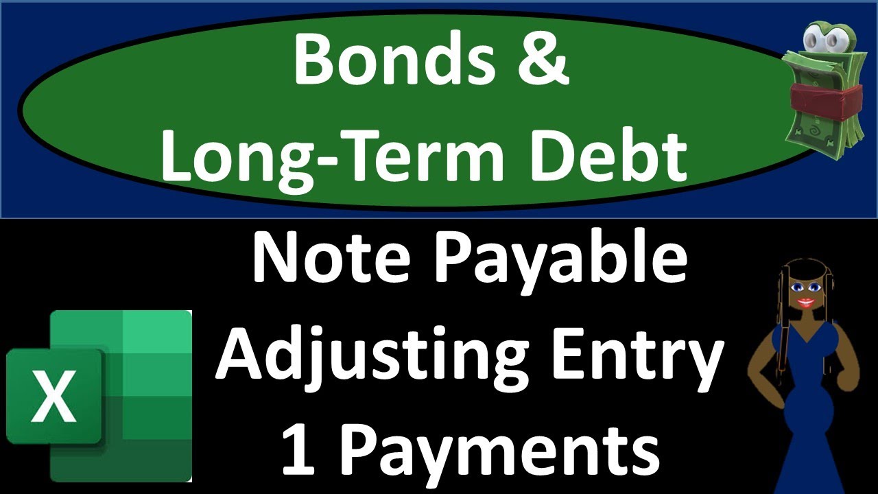 Note Payable Adjusting Entry 1 Excel Practice Problem 150 - YouTube