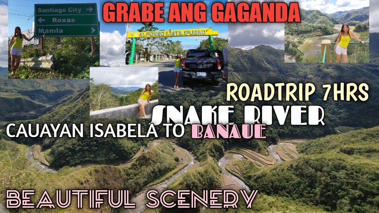 ROADTRIP 6HRS FROM CAUAYAN ISABELA TO BANAUE..GRABE ANG GAGANDA NG MGA ...