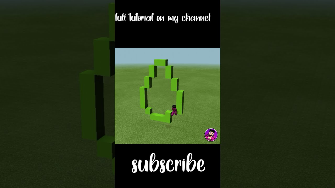 Minecraft Avocado house tutorial timelapse#shorts - YouTube