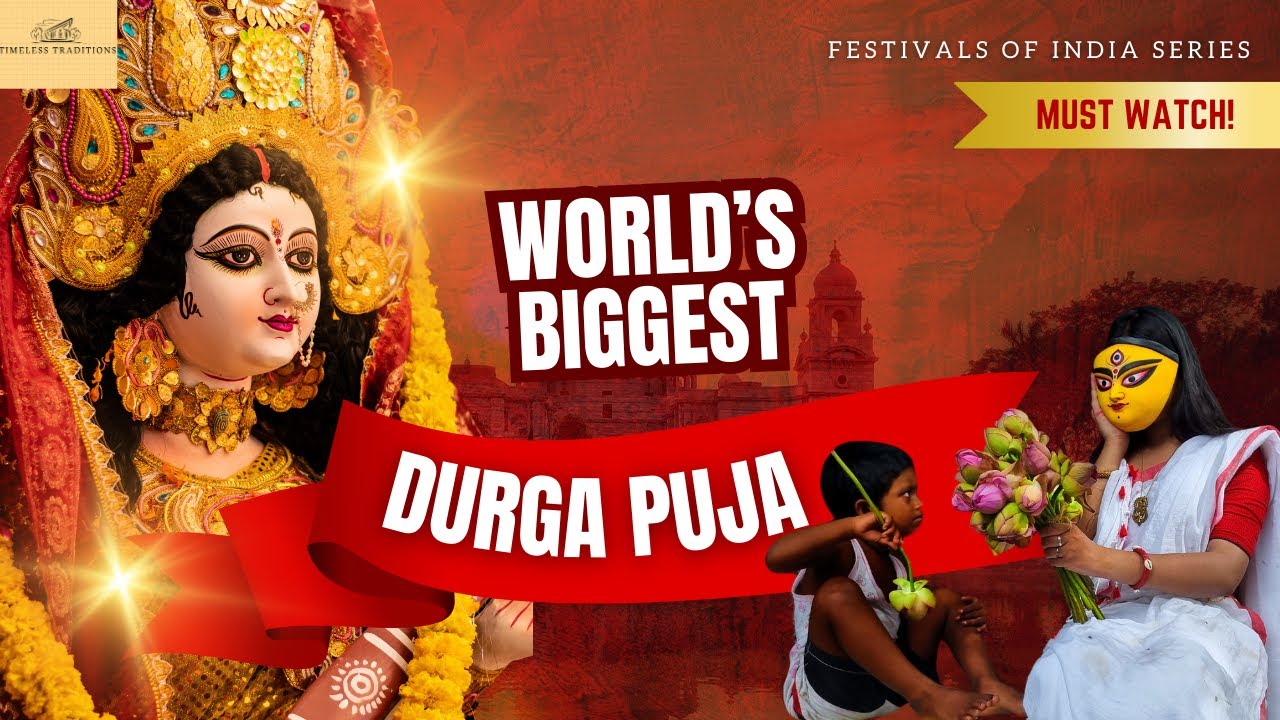 Bengal’s Traditional Durga Puja: From Mahalaya to Celebration - YouTube