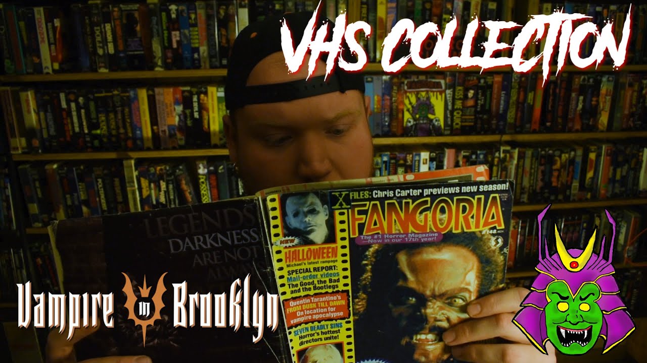 HORROR VHS COLLECTION - VAMPIRE IN BROOKLYN - YouTube