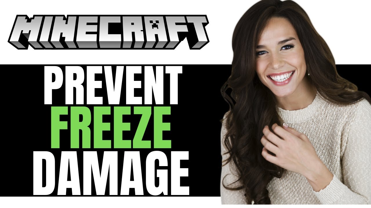 NEW! HOW TO PREVENT FREEZE DAMAGE IN MINECRAFT - (SIMPLE GUIDE) - YouTube