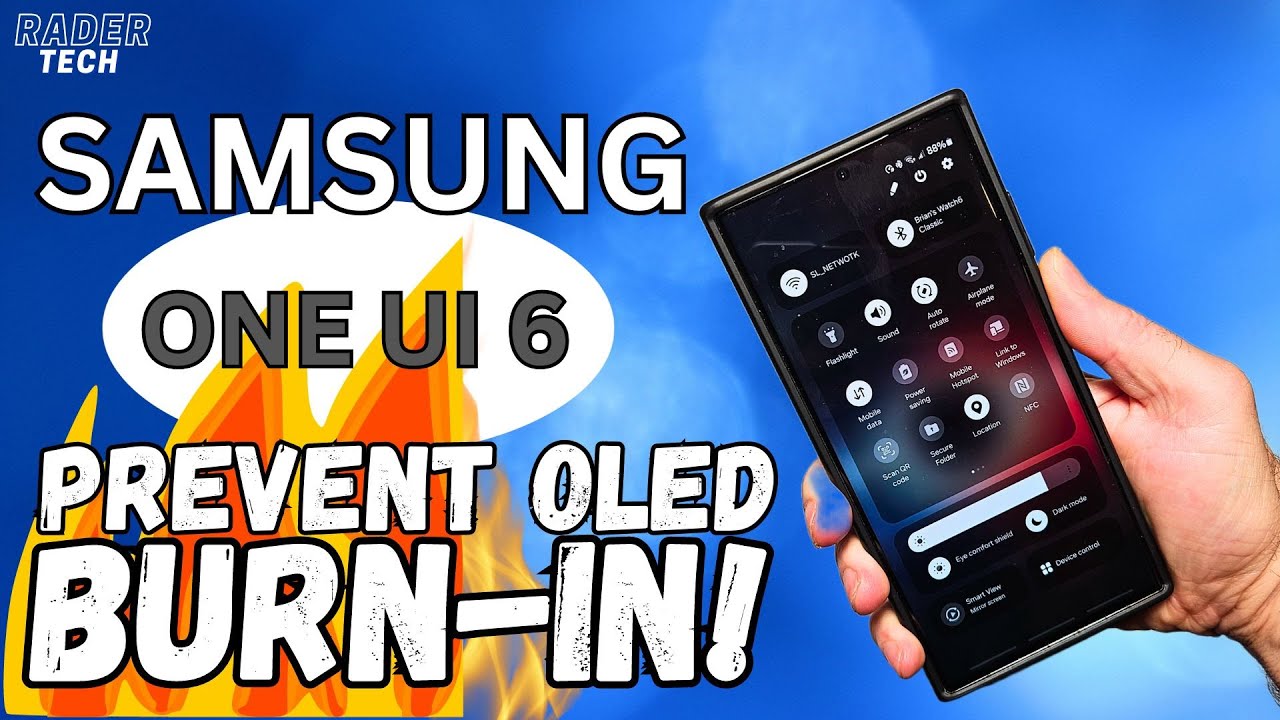 Prevent One UI 6 Screen Burn In! Temporary Fix to a Big Samsung Problem ...