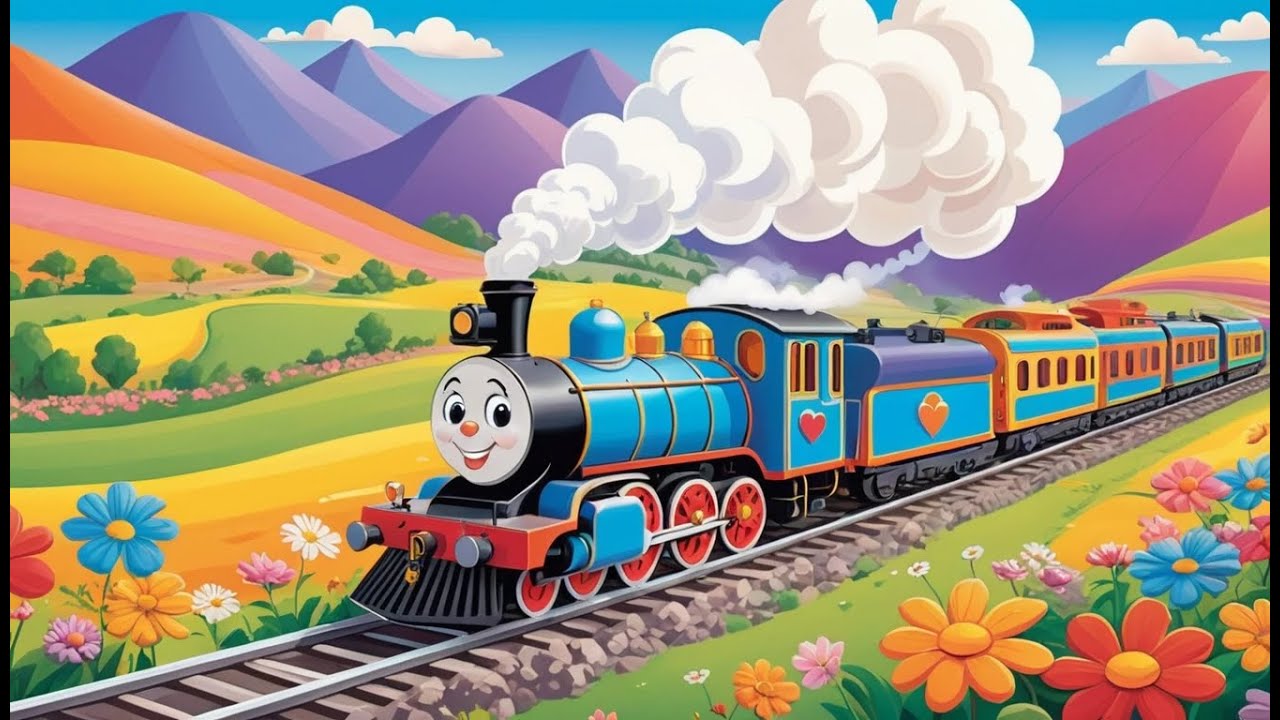 Baby Follow the Train Choo Choo | Fun Train Song for Kids | All Aboard ...