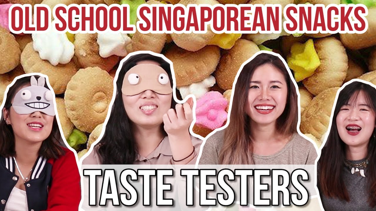 Old School Singaporean Snacks | Taste Testers | EP 4 - YouTube