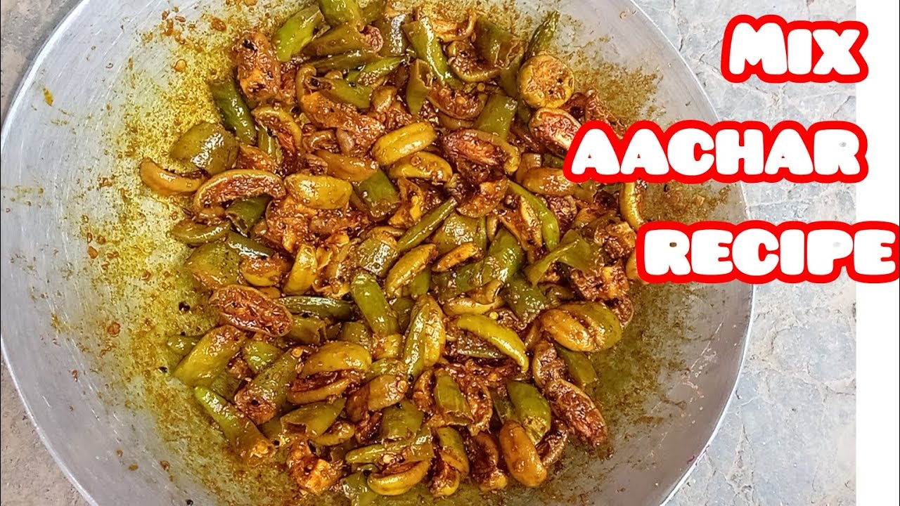 Mix Aachar recipe in Hindi. Indian achar recipe.#video #aacharrecipe ...