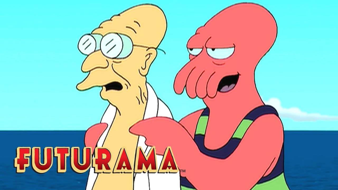FUTURAMA | Season 2, Episode 16: The Crew Goes Fishing | SYFY - YouTube