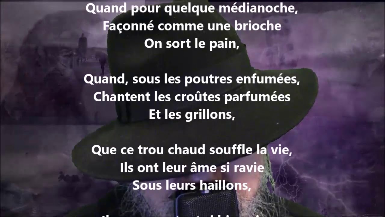 Les effarés - Arthur Rimbaud lu par Yvon Jean - YouTube