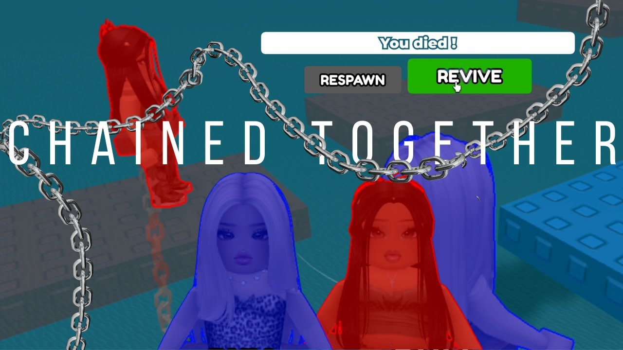 CHAINED TOGETHER in ROBLOX - YouTube