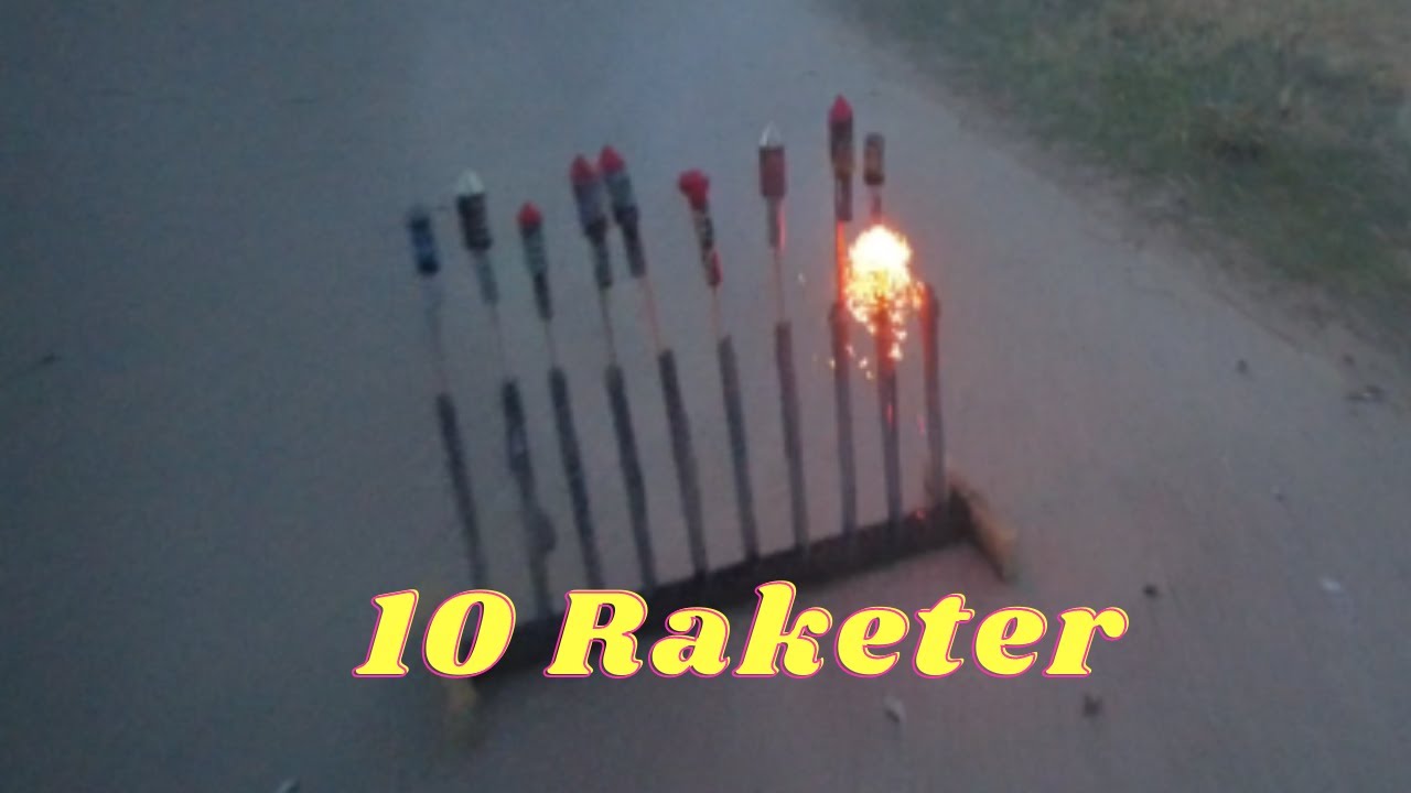 10 olika raketer - YouTube
