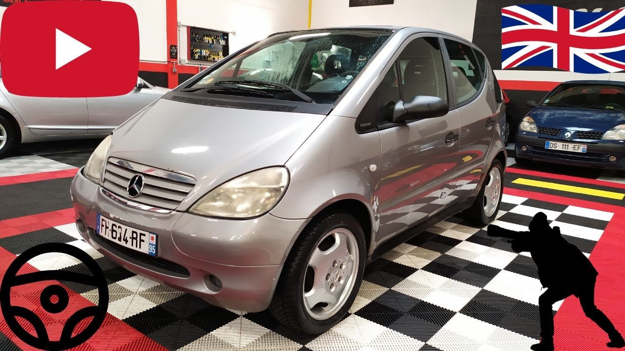 Mercedes-Benz A190 W168 (1999) - Review And Test Drive - YouTube
