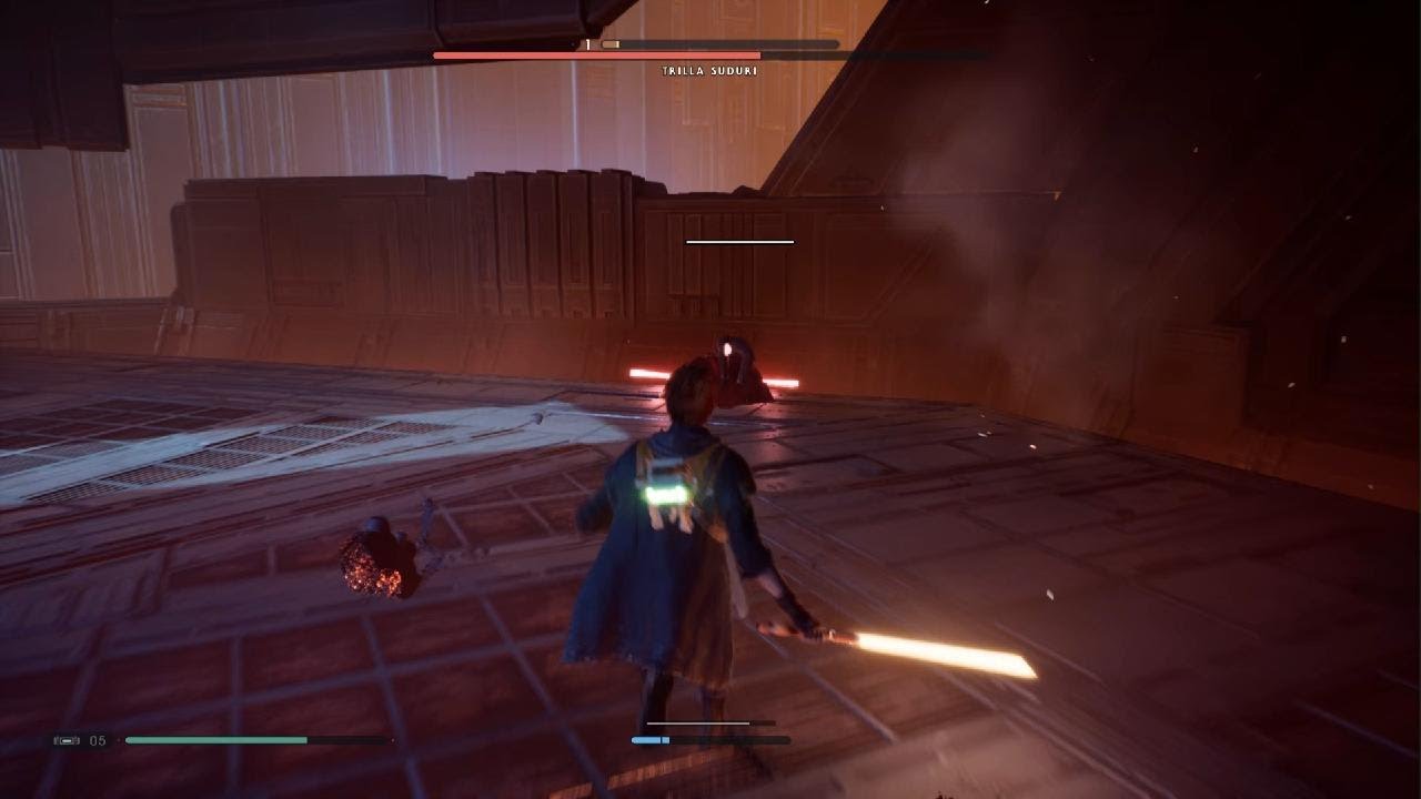 Star Wars: Fallen Order Cal vs Trilla - YouTube