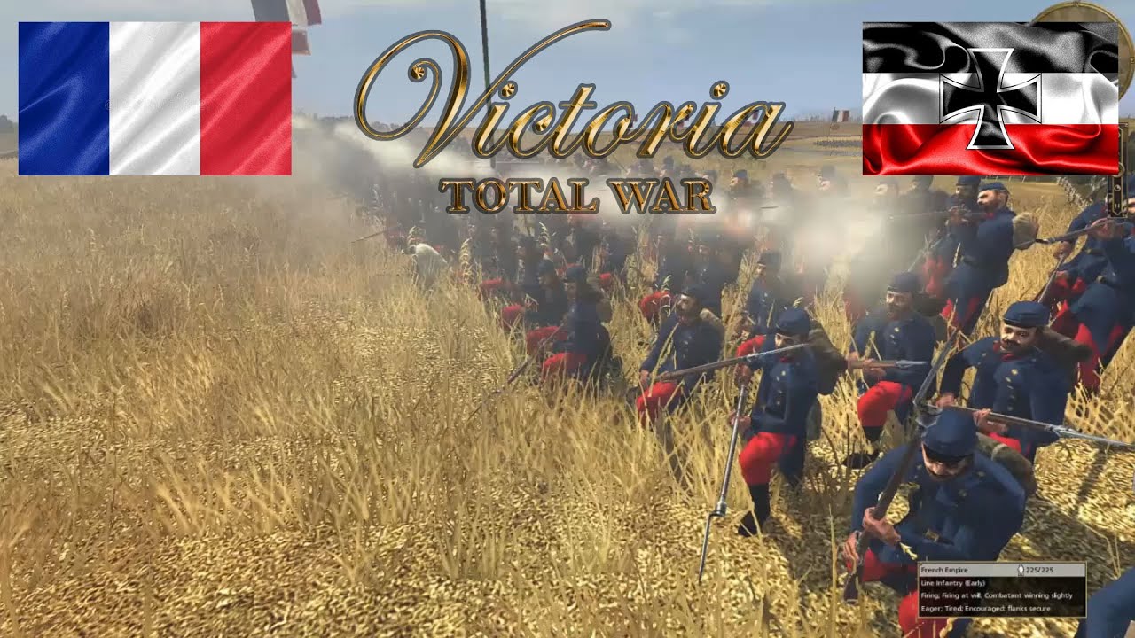 France vs Germany | EMPIRE Total War - Victoria Mod - YouTube