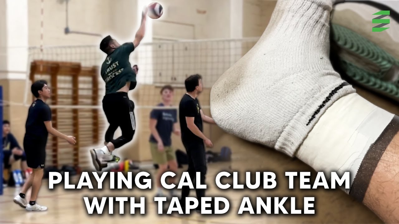 Playing Cal Club Team with Taped Ankle (Week 5 Update) - YouTube