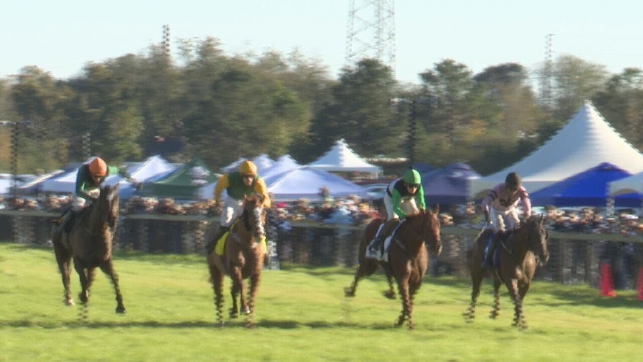 Aiken Fall Steeplechase sees more races, people this year - YouTube