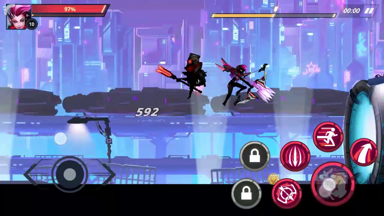 Cyber Fighters #5 | FREE Android Games 2020 | Game play - YouTube