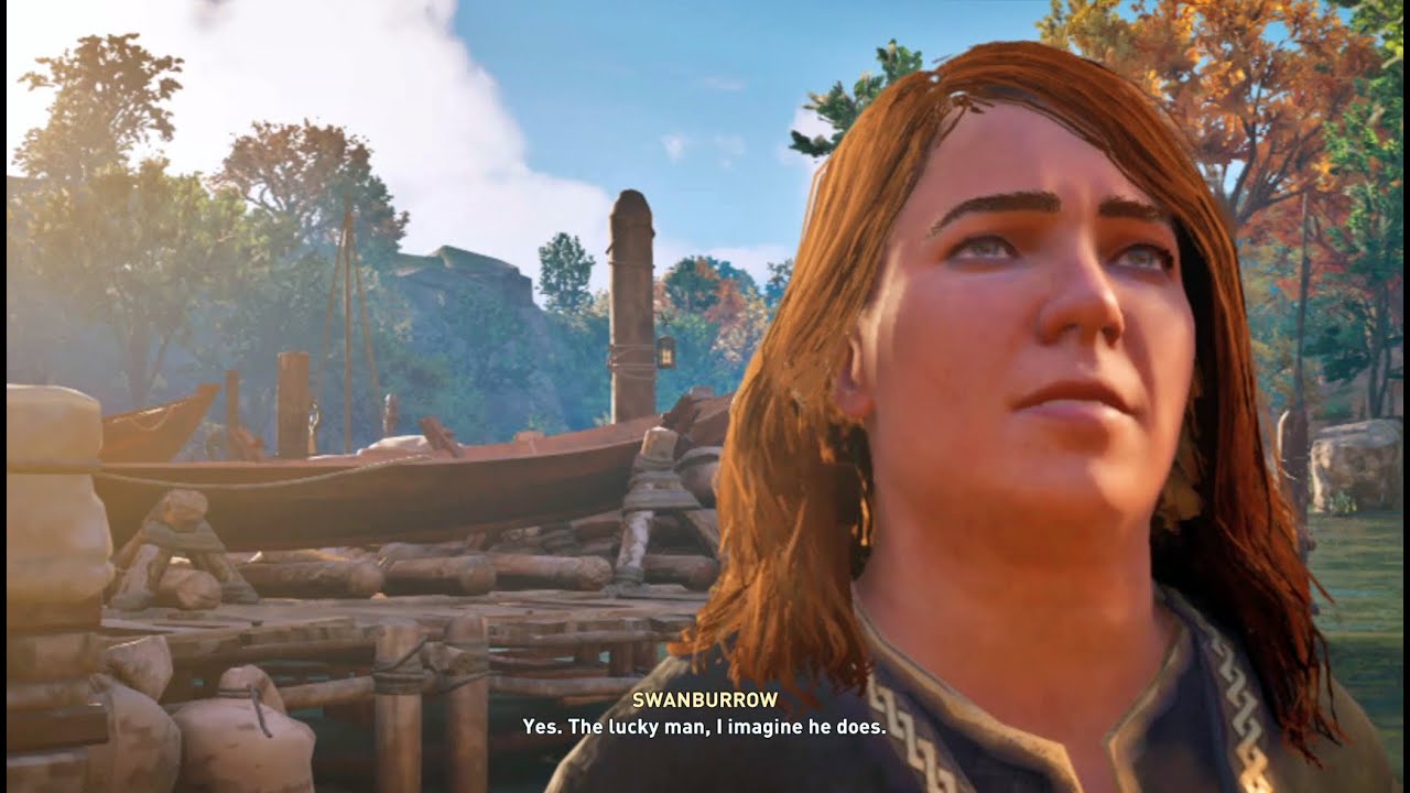 Assassin's Creed Valhalla Swanburrow Reaction on Hunwald's Death ...