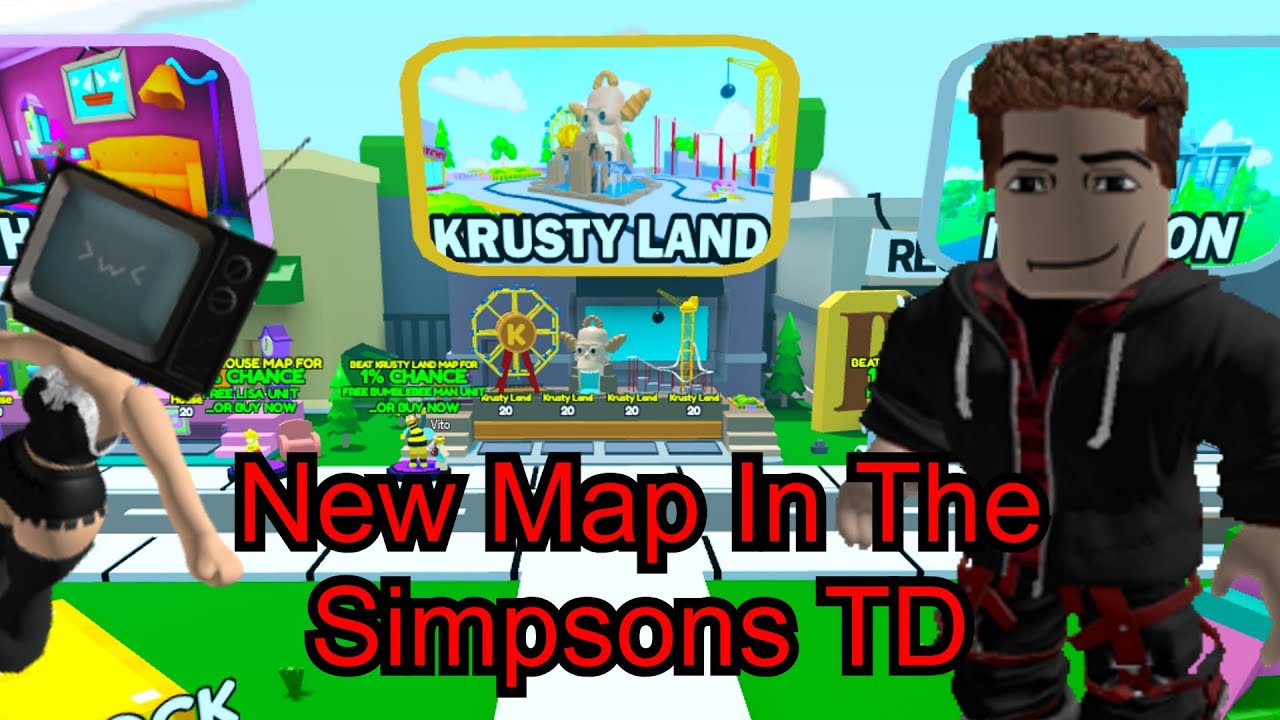 Thrilling Nightmare at Krusty Land: The Simpsons Tower Defense ...