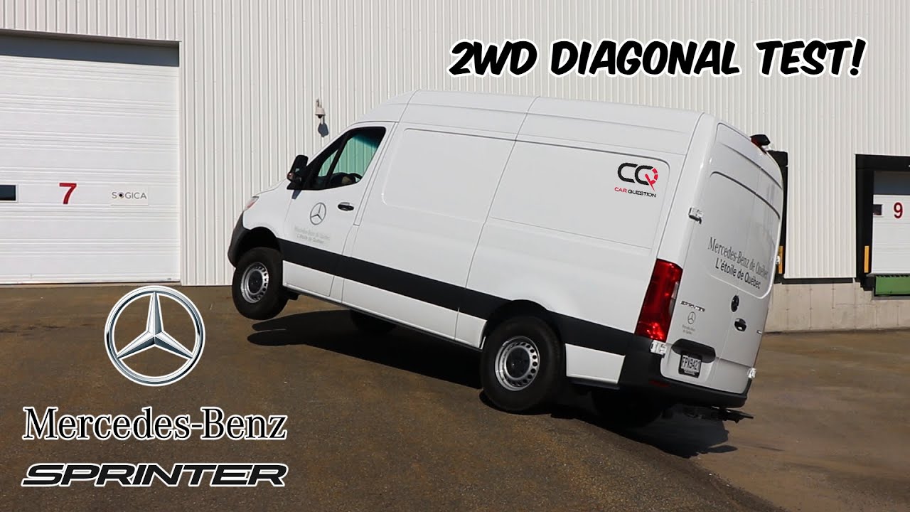 Mercedes-Benz Sprinter Diesel 2WD | Diagonal Test - YouTube