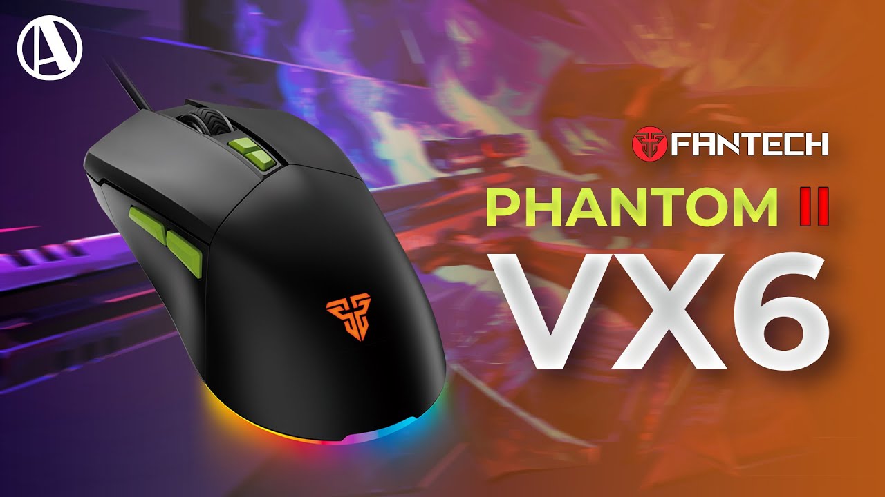 This is the mouse you are looking for | FANTECH PHANTOM II VX6 Unboxing ...