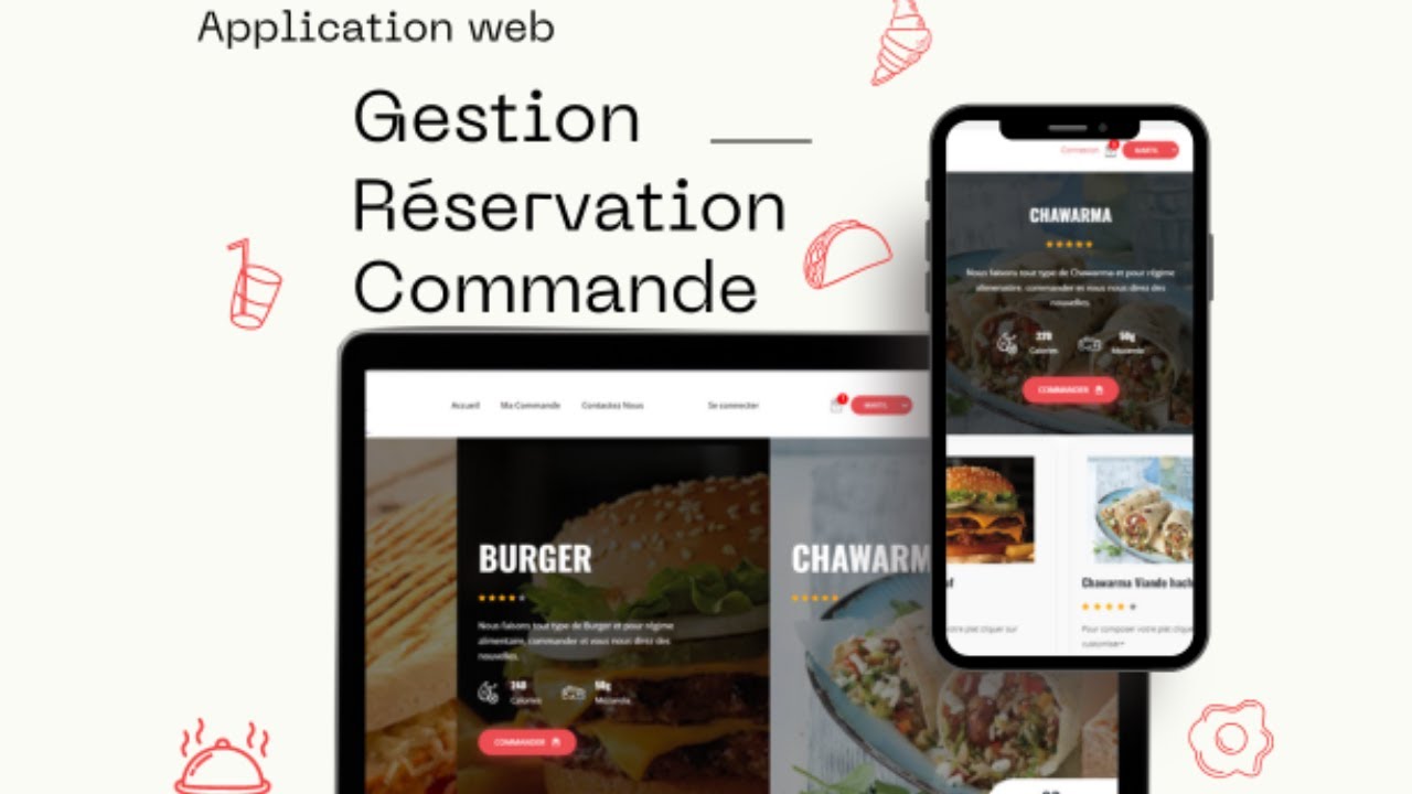 Application de Fast-food et Restaurant complète (Interface Client et ...