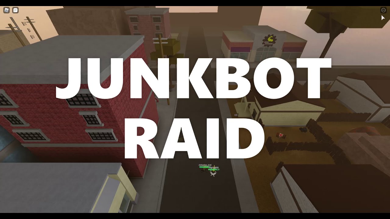 JUNKBOT RAID - YouTube