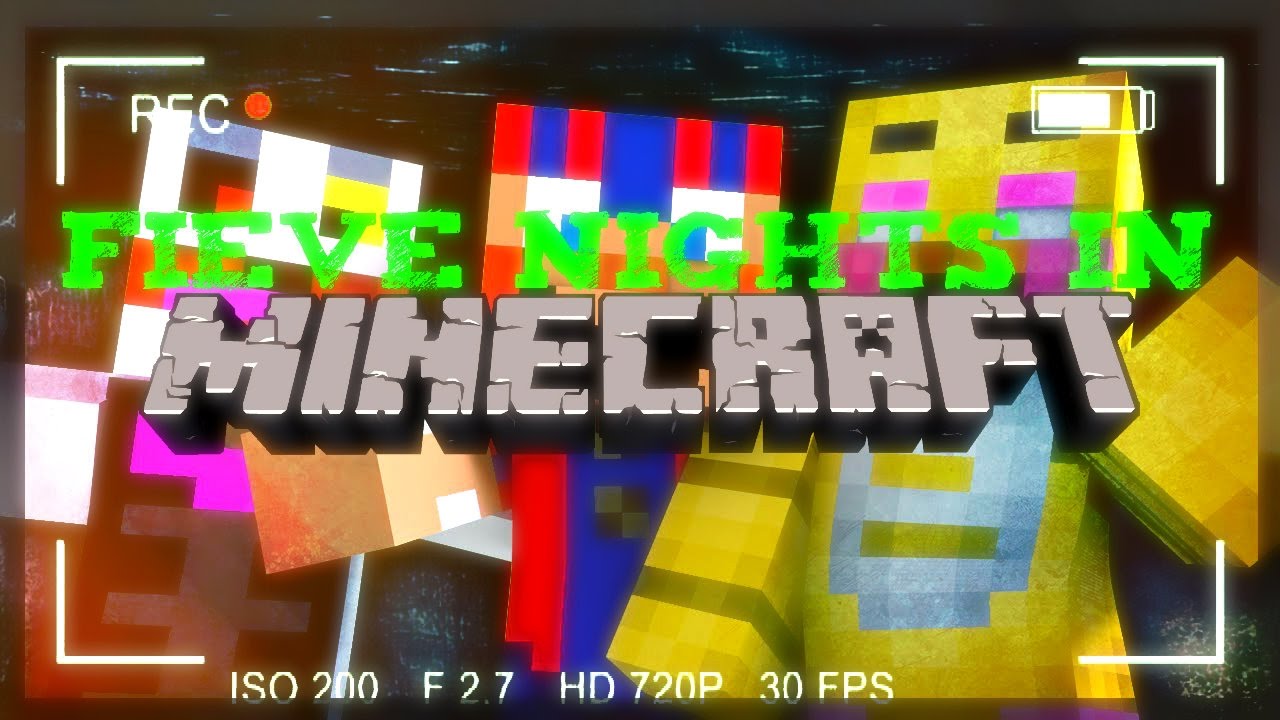 Five nights in minecraft :v - fnaf fan made - YouTube