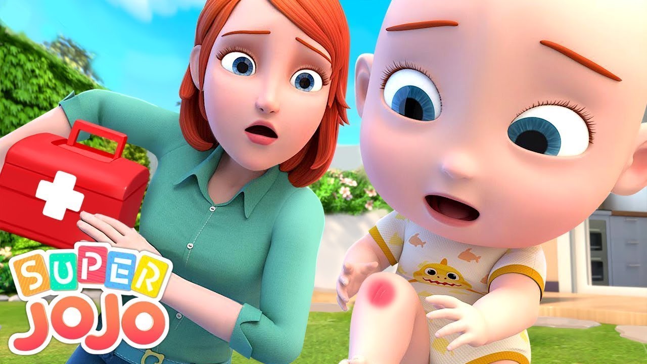 The Boo Boo Song | Baby Gets a Boo Boo | Super JoJo Nursery Rhymes ...