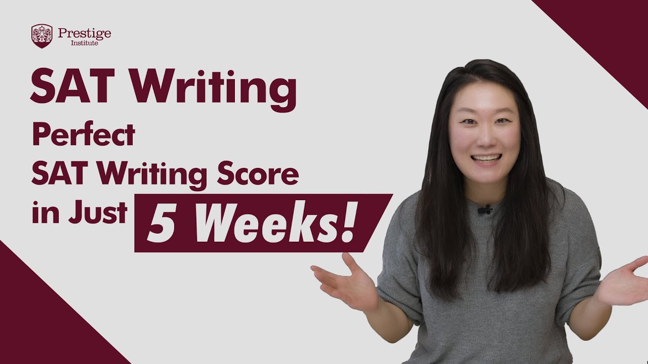 5-Week Prestige SAT Writing Bootcamp Online Course - YouTube