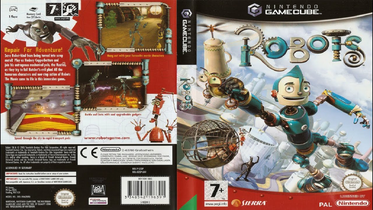 Robots - Nintendo GameCube (Dolphin) [2005] Full Walkthrough (PAL ...