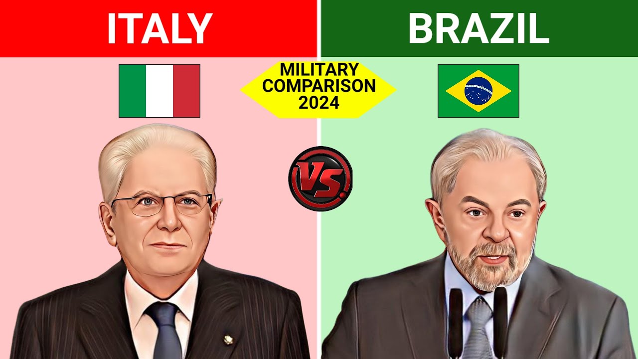 Italy vs Brazil Military Power 2024 | Brazil vs Italy Army 2024 ...