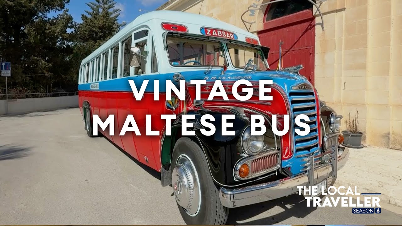 Vintage Maltese Bus | S6 EP: 7, part 2 | The Local Traveller with Clare ...