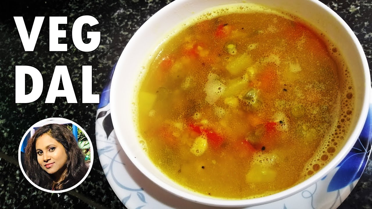 easy and quick style sobji dal recipe/ without fry / sobji dal without ...