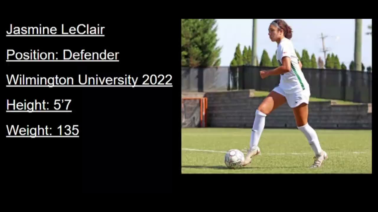 Jasmine LeClair | Sophomore | Wilmington University 2022 highlights ...
