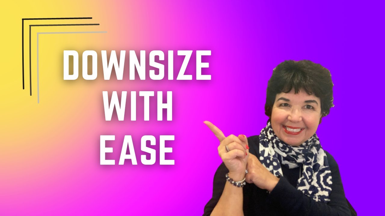 Downsizing with ease: Tips from the Experts - YouTube