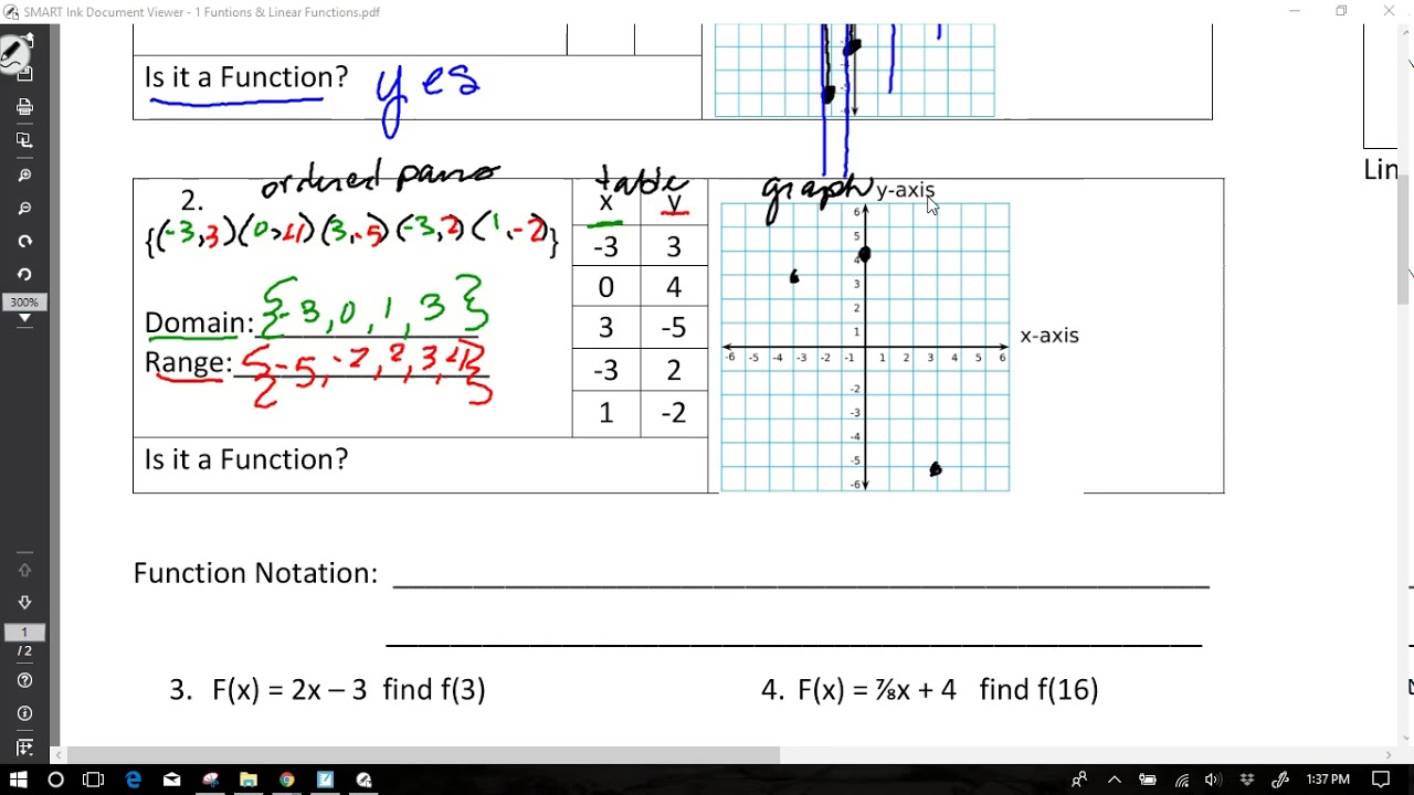 Math 1 Unit 1 Lesson 2 - YouTube