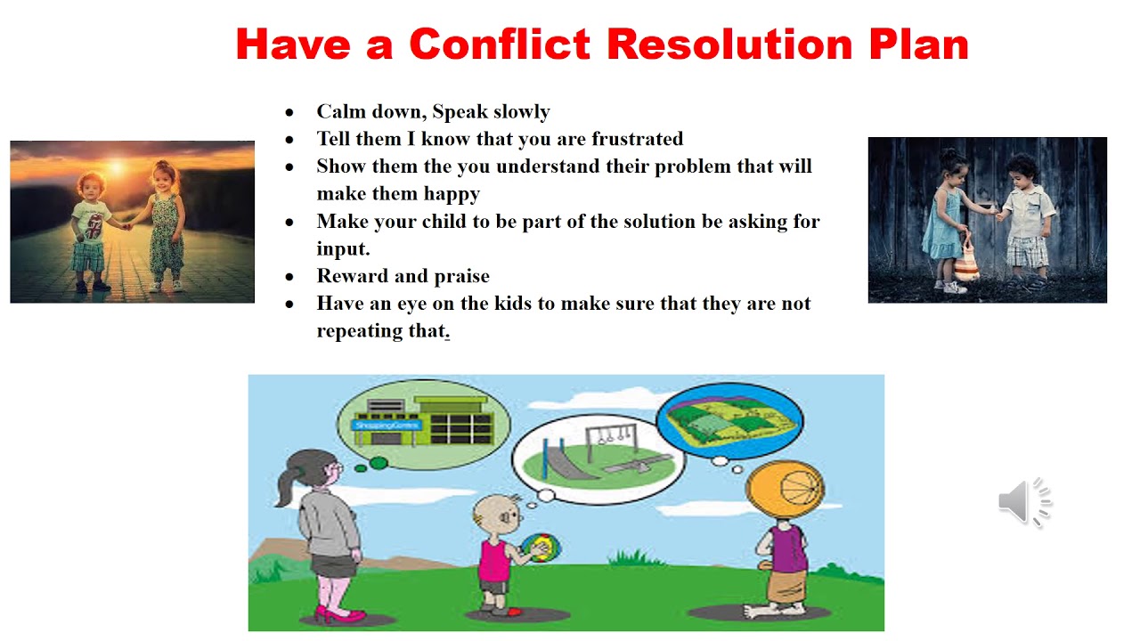 Teaching kids to resolve conflict - YouTube
