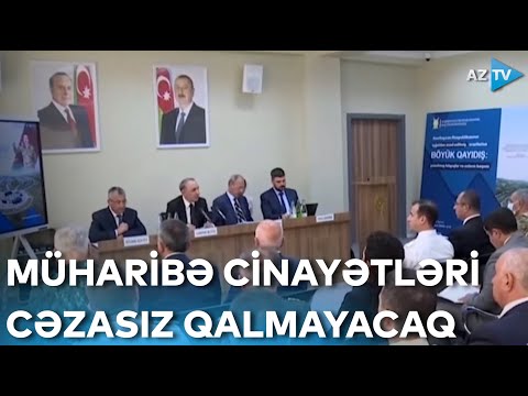 Ermənilərin müharibə cinayətləri cəzasız qalmayacaq - Ağalıda tədbir keçirildi