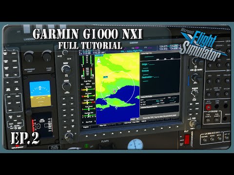 Garmin G1000 NXi | Flight Plan Creation | Full Tutorial - Ep.2 ...