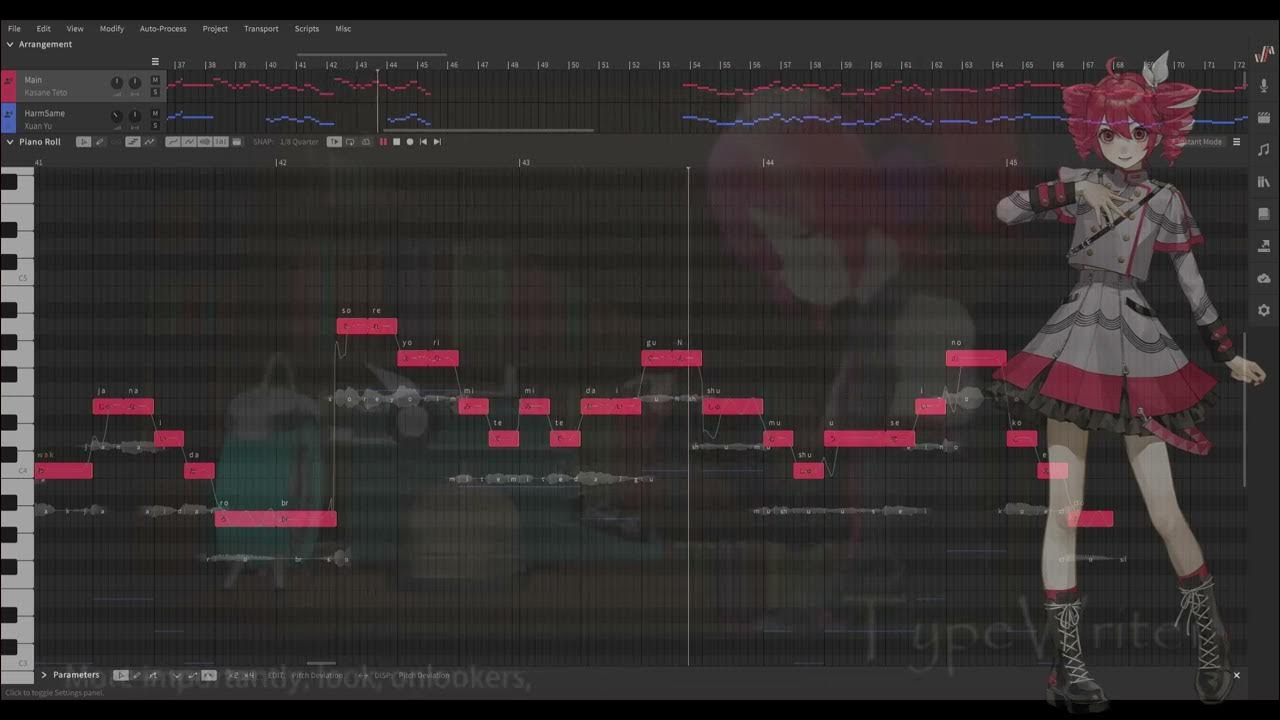 【Kasane Teto AI】TypeWriter【Synth V Cover】 - YouTube
