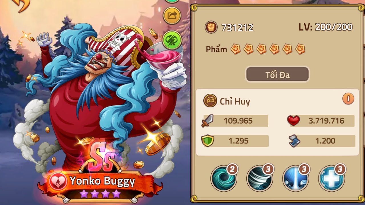 HTHT: test skill chú hề Buggy @.@ - YouTube