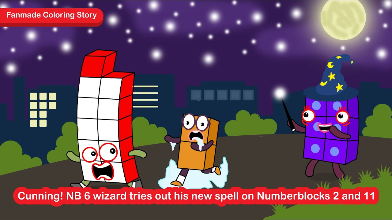 Cunning! NB 6 wizard tries out his new spell on NB 2 and 11 ...