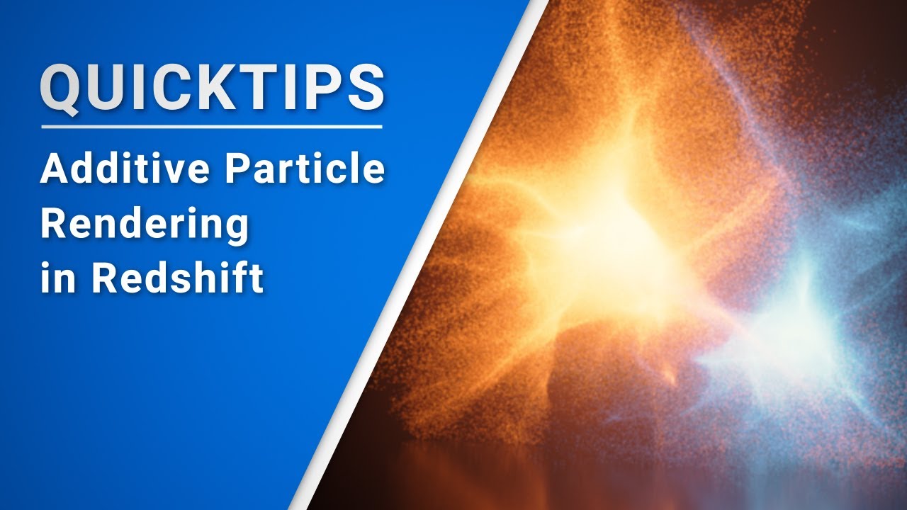 C4D Quicktips: Additive Particle Shading in Redshift - YouTube
