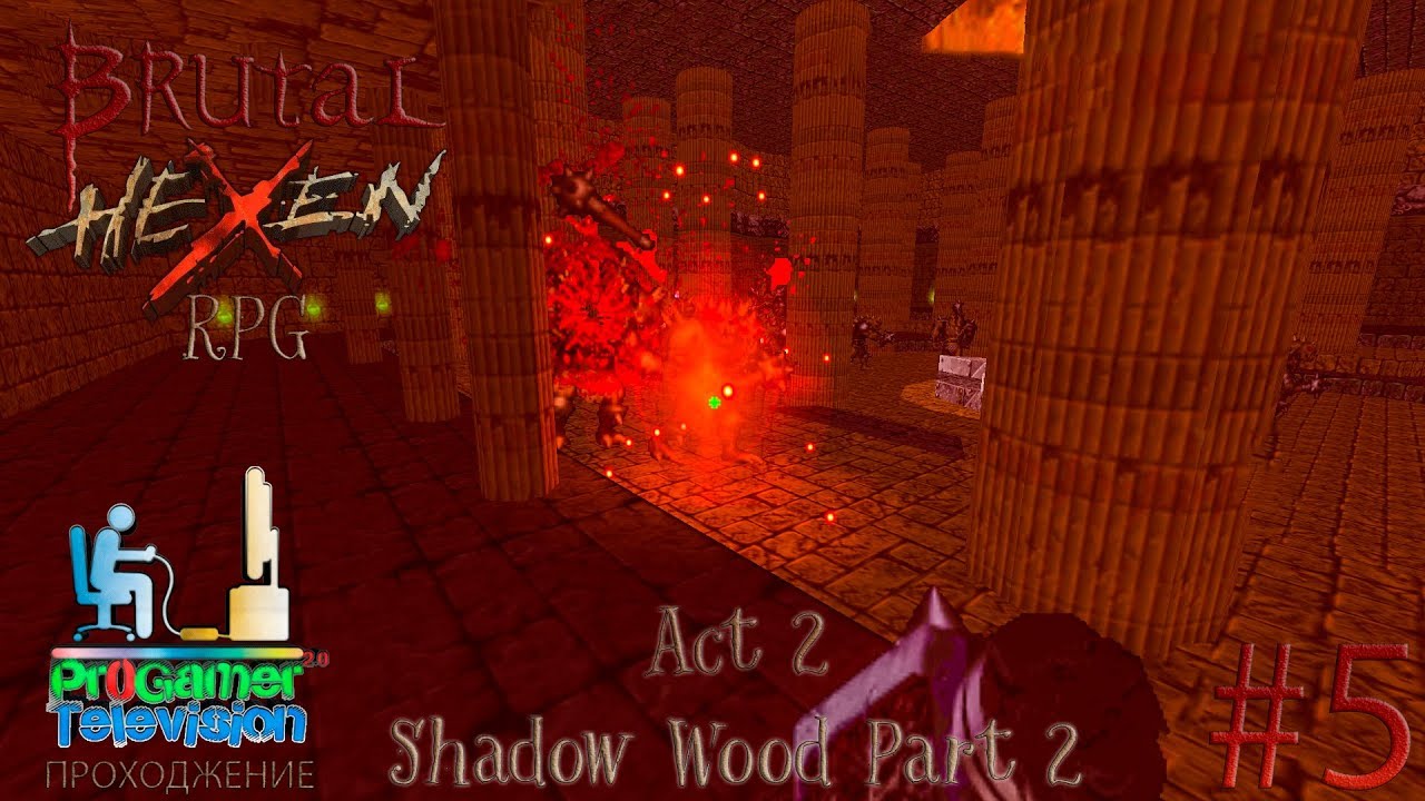 Brutal Hexen RPG Beyond Heretic Прохождение (Walkthrough) #5 Act 2 ...