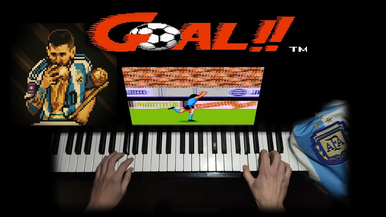 Goal!! / Goal! Two (NES) - Soundtrack Piano Cover + Argentina Champion ...