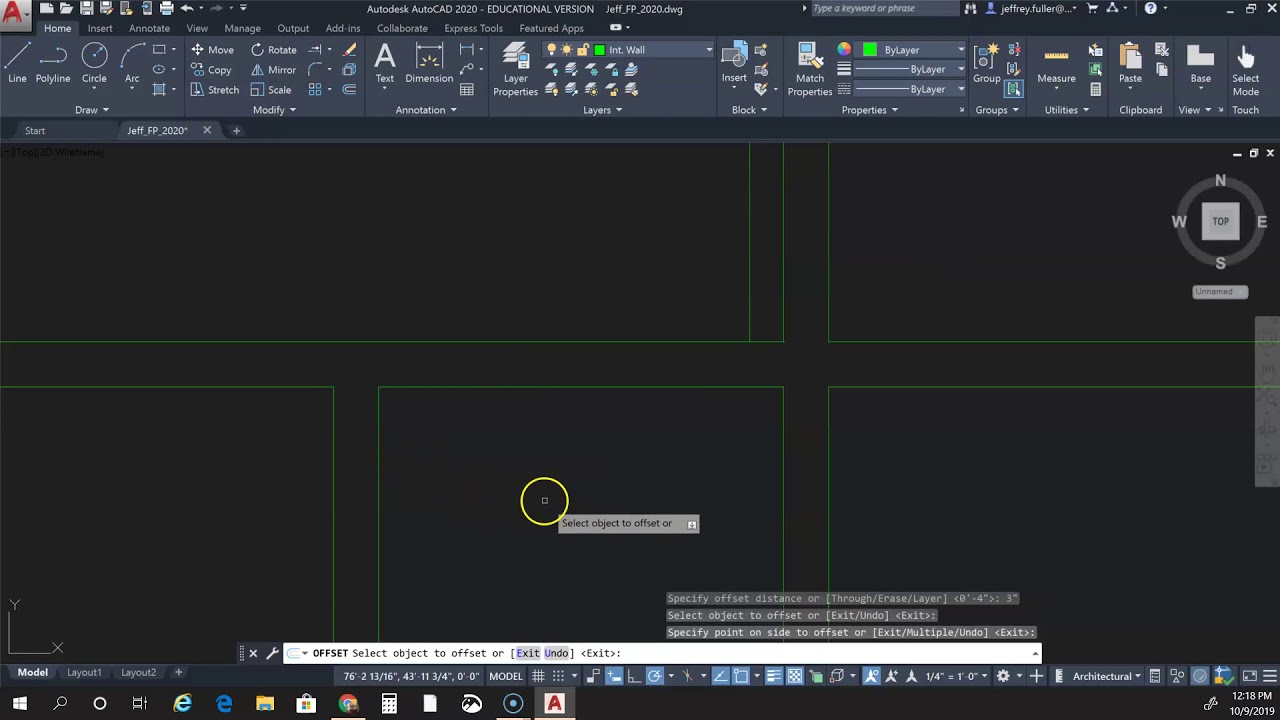 AutoCAD 2020 Doorways and Passages - YouTube